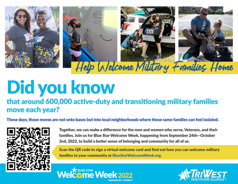 Welcome Them Home: Support Blue Star Welcome Week - Healthy Homefront